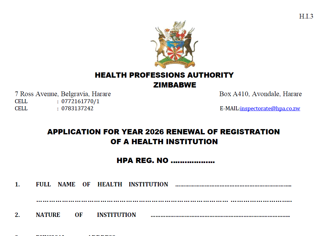 Downloads – Health Professions Authority